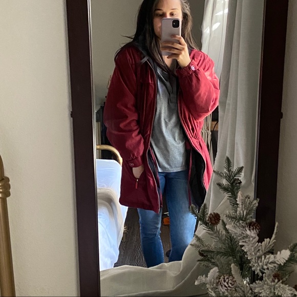 Larry Levine | Jackets & Coats | Larry Levine Red Sport Jacket Medium | Poshmark